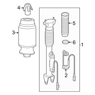 2014 Mercedes GL Class Suspension Self-Leveling Sensors — CARiD.com