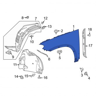 Mercedes-Benz OE™ Fenders - CARiD.com