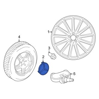 Mercedes GLB Class OEM Wheels & Tires | Lug Nuts, TPMS Sensors — CARiD.com