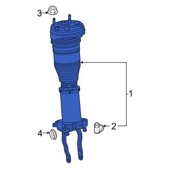 Mercedes GLS Class Shocks & Struts | Front, Rear | Coil, Air — CARiD.com