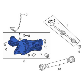 Mercedes GLE Class OEM Driveline & Axle Parts | Hubs, CV-Joints — CARiD.com