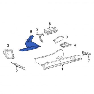 Mercedes GLS Class Rocker Panels, Floor Pans, Moldings — CARiD.com