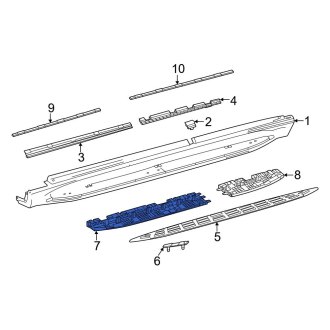 Mercedes OEM Running Boards | Factory Side Steps & Nerf Bars — CARiD.com