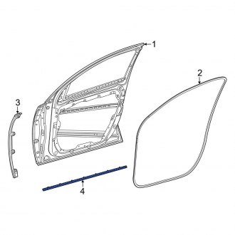 Mercedes GLE Class Door Seals & Weatherstripping – CARiD.com