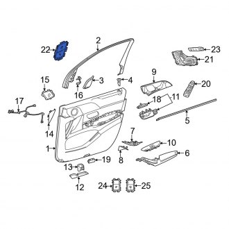 Mercedes GLE Class Door & Lock Motors, Switches, Relays – CARiD.com