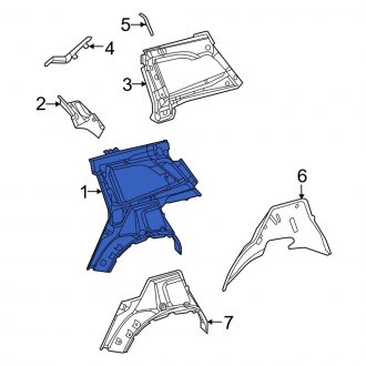 Mercedes GLS Class Body Parts | Collision Repair, Restoration - CARiD.com