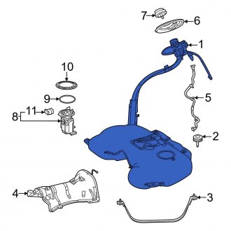Mercedes GLS Class OEM Fuel System Parts | Pumps, Lines — CARiD.com