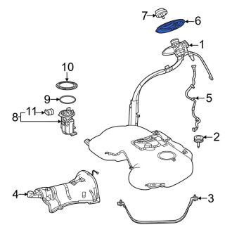 Mercedes GLS Class OEM Fuel System Parts | Pumps, Lines — CARiD.com