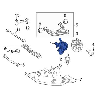 Mercedes Replacement Steering Knuckles, Spindles & Parts — CARiD.com