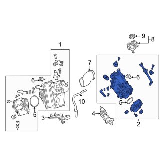 Mercedes GLS Class Replacement Intercoolers — CARiD.com
