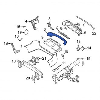 Mercedes GLS Class Replacement Bumper Spoilers & Valances — CARiD.com
