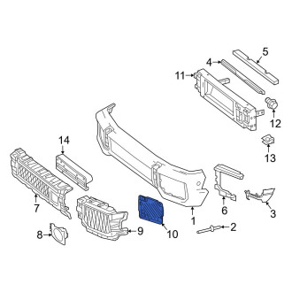 Mercedes G Class Replacement Grille Assemblies — CARiD.com