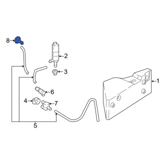 Mercedes G Class Washer Nozzles & Parts — CARID.com