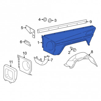 Mercedes G Class Replacement Fenders & Components – CARiD.com