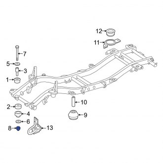 Mercedes G Class Chassis Frames Hardware | Clips, Plugs — CARiD.com