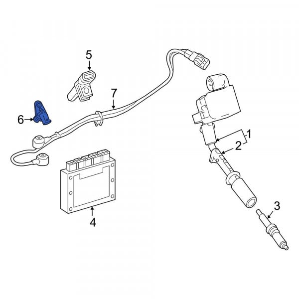 Mercedes-Benz OE 2769051000 - Engine Camshaft Position Sensor