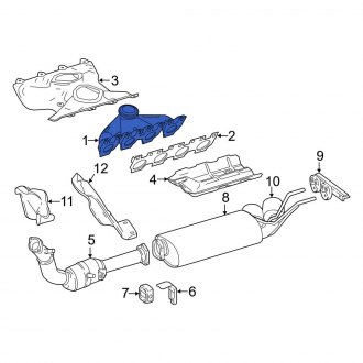 Mercedes G Class OEM Exhaust Parts | Systems, Tips, Pipes — CARiD.com