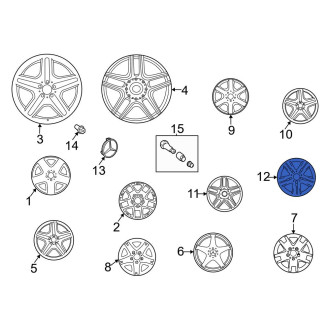 Mercedes G Class Replacement Factory Wheels & Rims - CARiD.com