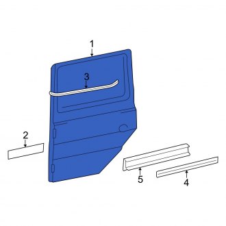 Mercedes G Class Replacement Door Shells & Skins — CARiD.com