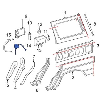 Mercedes G Class Replacement Quarter Panels - CARiD.com