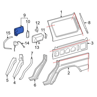 Mercedes G Class Replacement Quarter Panels - CARiD.com