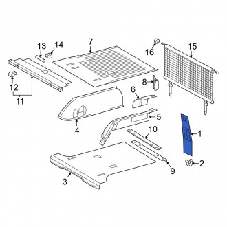 Mercedes G Class Pillars | Assemblies, Door Jambs, Braces — CARiD.com