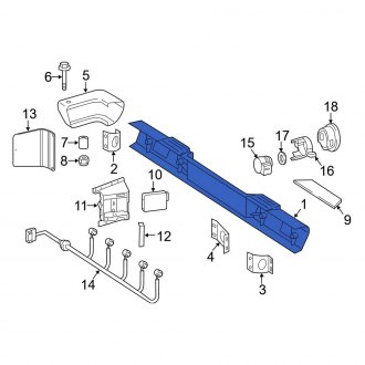 Mercedes G Class Replacement Rear Bumpers | Covers, Chrome – CARiD.com