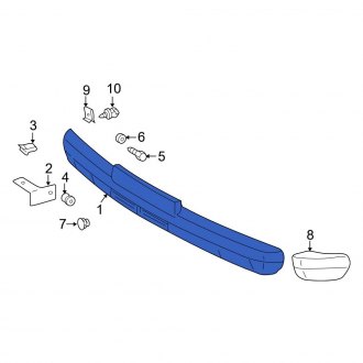 Mercedes G Class Replacement Rear Bumpers | Covers, Chrome – CARiD.com