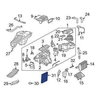 Mercedes G Class OEM A/C & Heating Parts | Systems, Compressors — CARiD.com