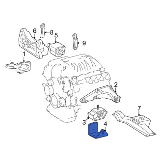 Mercedes G Class Motor Mounts & Mounting Hardware — CARiD.com