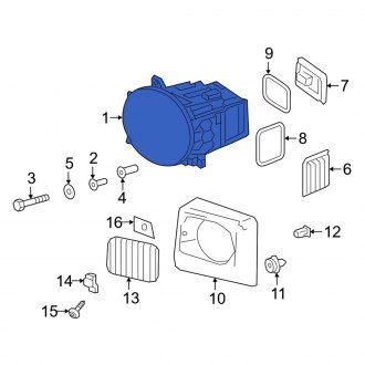 Mercedes G Class OEM Headlights | Factory Headlights - CARiD.com