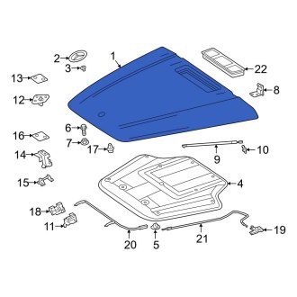 Mercedes G Class Replacement Hood Panels — CARiD.com