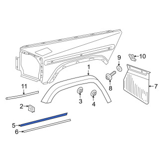 Mercedes G Class Body Tubs & Side Panels — CARiD.com