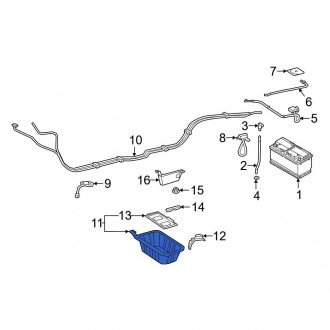 Mercedes G Class Battery Trays, Alternator Brackets, Mounts — CARiD.com