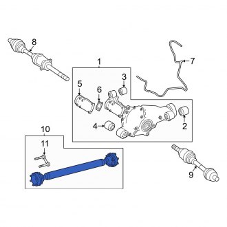 Mercedes G Class Driveshafts & Parts | Carbon Fiber, Aluminum — CARiD.com