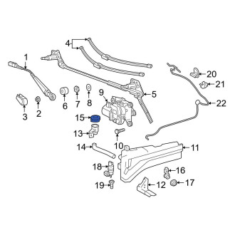 Mercedes G Class Windshield Washer Tanks & Parts — CARID.com