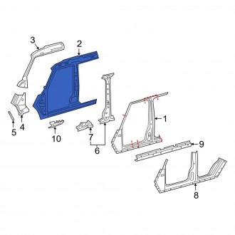 Mercedes G Class Body Tubs & Side Panels — CARiD.com
