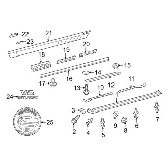 2021 Mercedes G Class Replacement Rocker Panels | CARiD