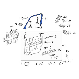 Mercedes G Class Window Trim - Moldings, Pillar Posts | CARiD