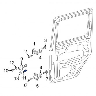 Mercedes S Class OEM Window Parts | Visors, Regulators — CARiD.com