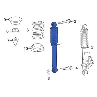 Mercedes G Class OEM Suspension Parts | Shocks, Struts — CARiD.com