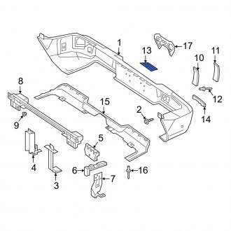 Mercedes G Class Replacement Rear Bumpers | Covers, Chrome – CARiD.com