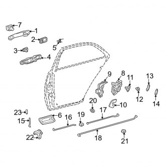 1998 Mercedes C Class OEM Doors & Parts - Shells, Panels | CARiD