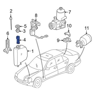 Mercedes C Class OEM Suspension Parts | Shocks, Struts — CARiD.com