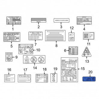 Mercedes EQE OEM Interior Components — CARiD.com