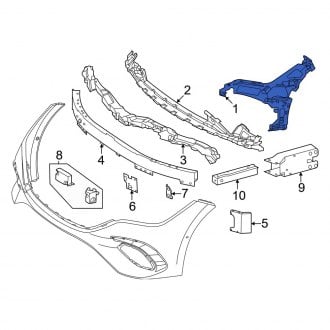 Mercedes EQE OEM Bumpers | Genuine Front & Rear Bumpers — CARiD.com