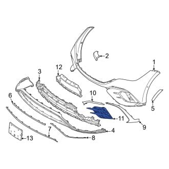 Mercedes EQE OEM Bumpers | Genuine Front & Rear Bumpers — CARiD.com