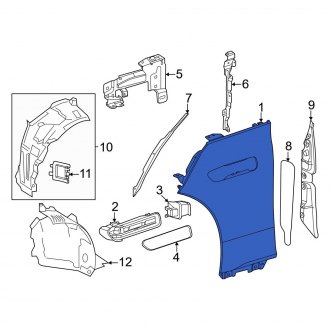 Mercedes-Benz OE™ Fenders - CARiD.com