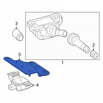 Mercedes EQS SUV OEM TPMS Sensors | Bluetooth, Wireless, USB — CARiD.com
