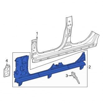 Mercedes EQE Rocker Panels, Floor Pans, Moldings — CARiD.com